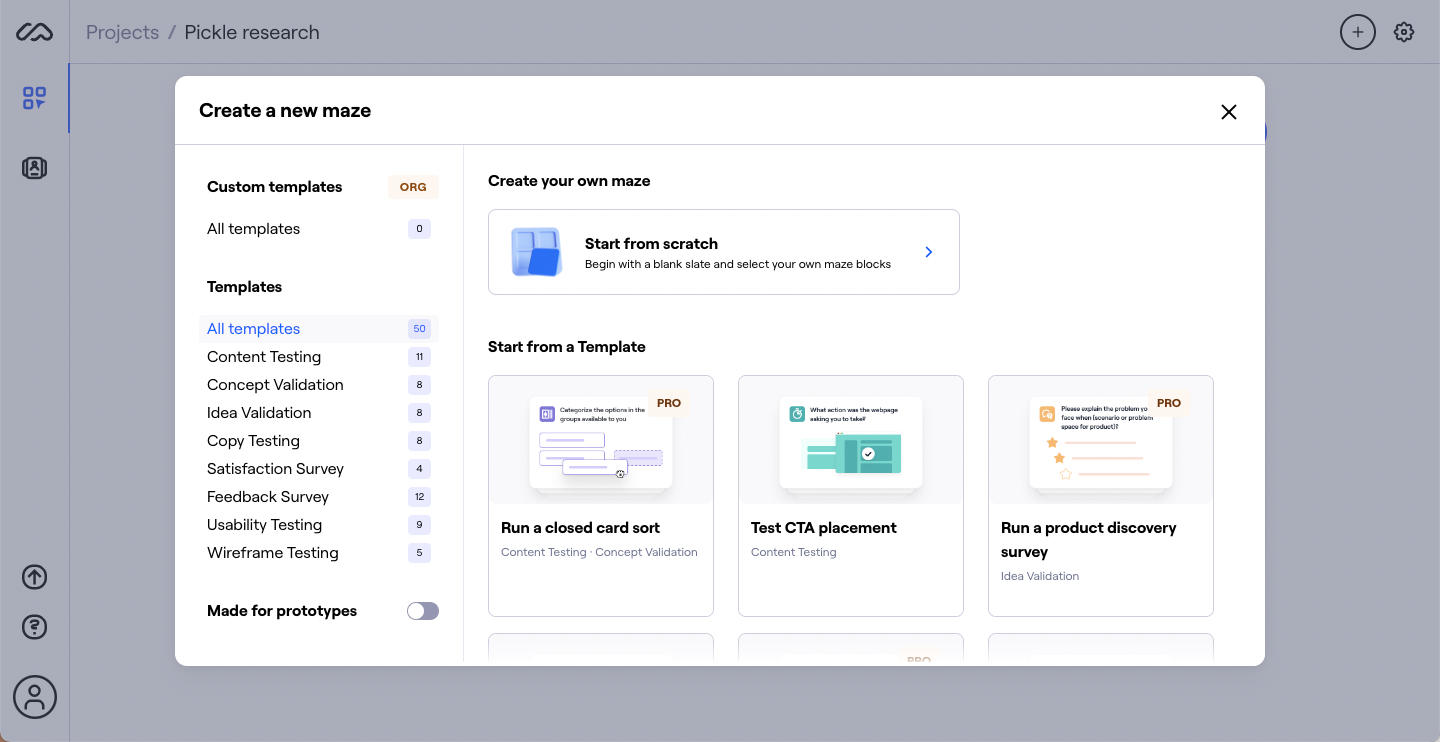 Creating and setting up your first maze – Maze Help
