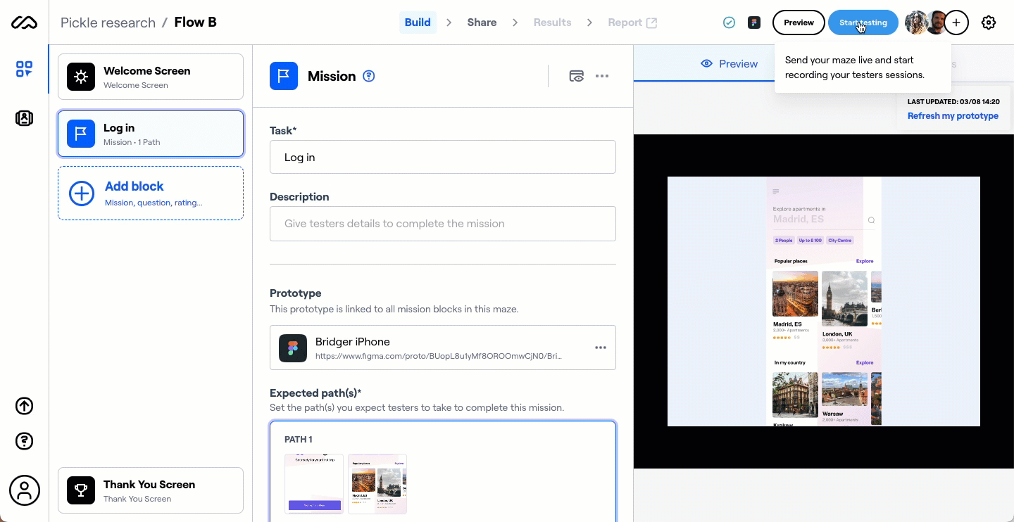 Creating and setting up your first maze – Maze Help