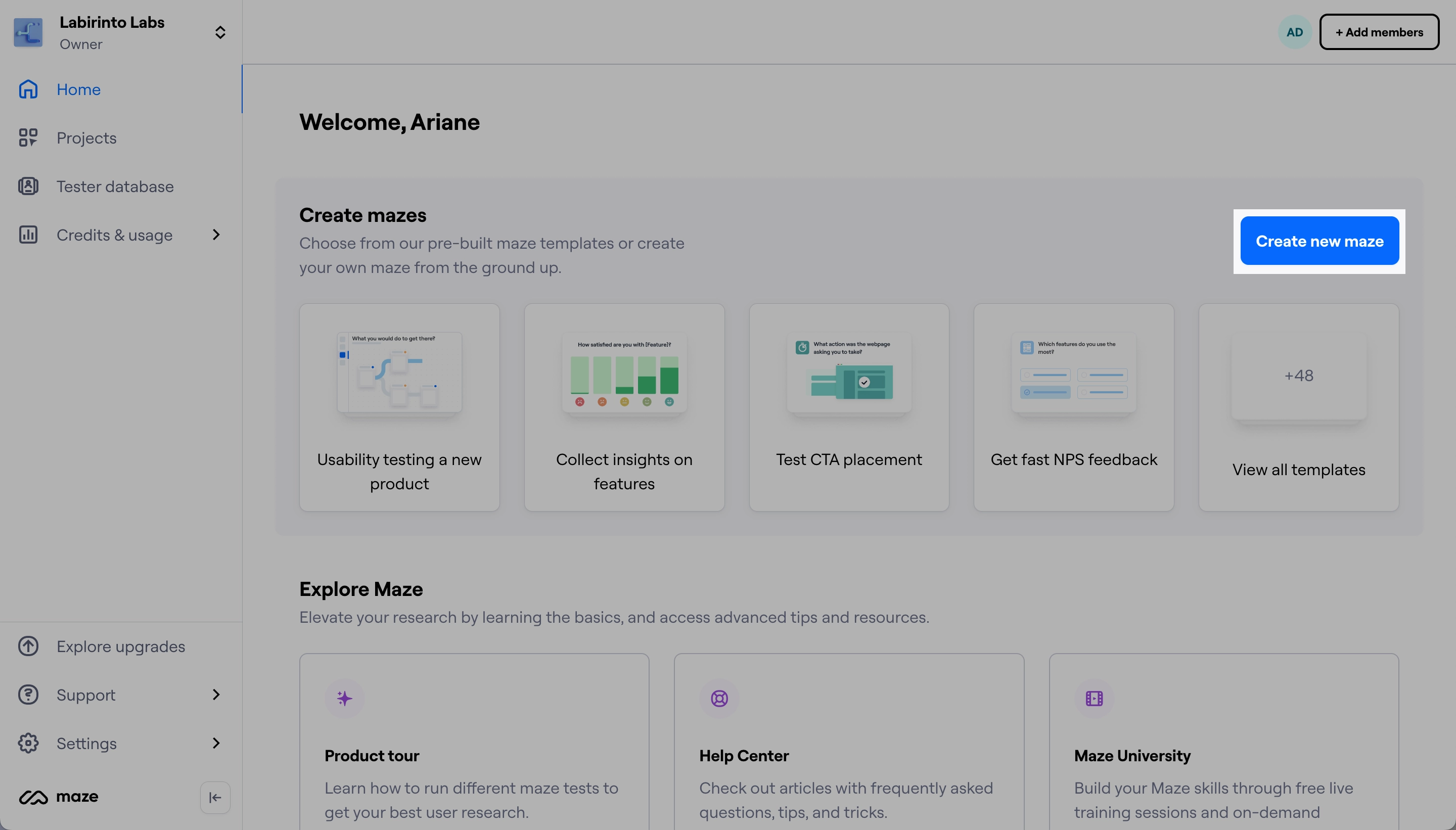 Creating and setting up your first maze – Maze Help