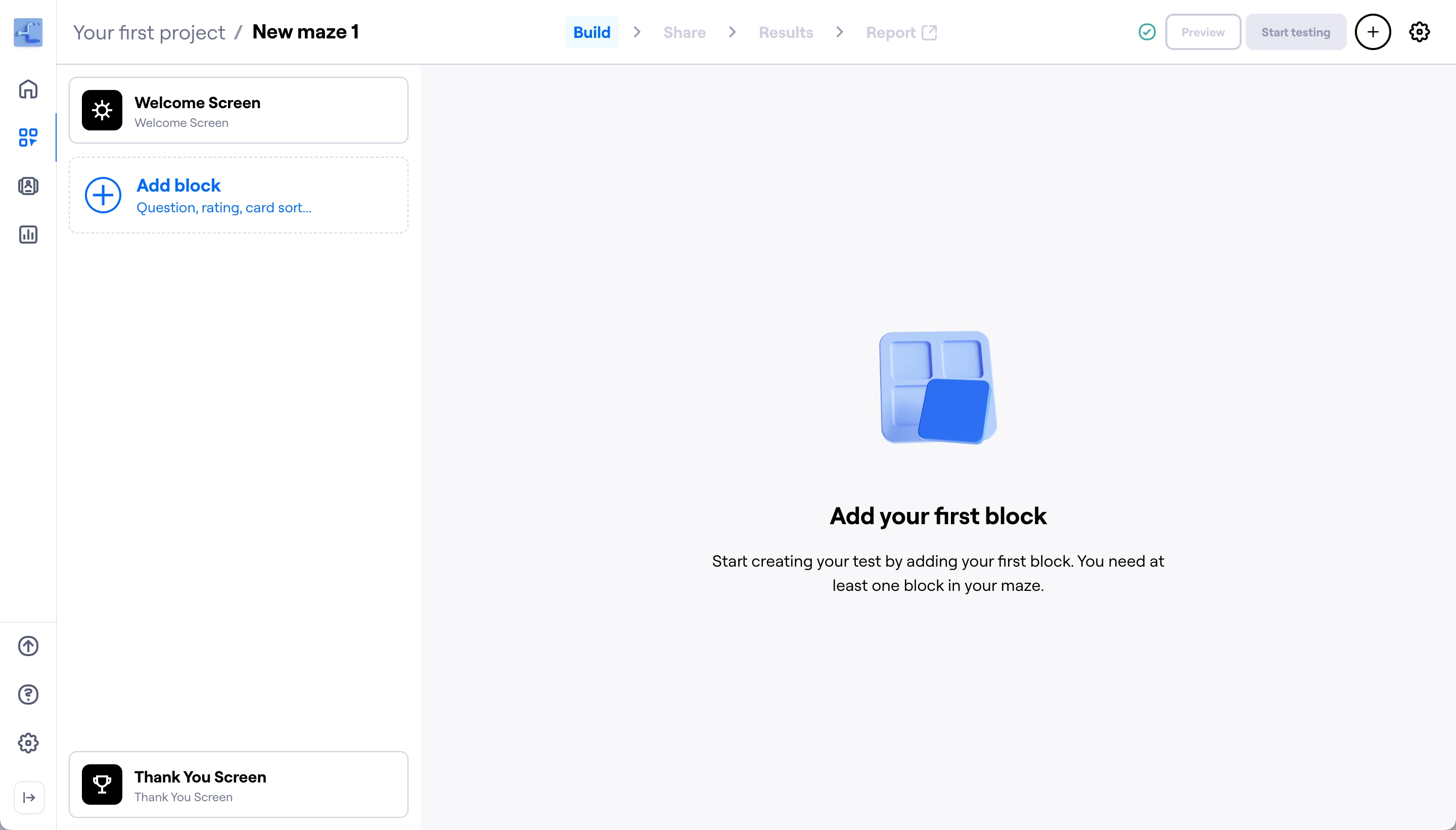 Creating and setting up your first maze – Maze Help