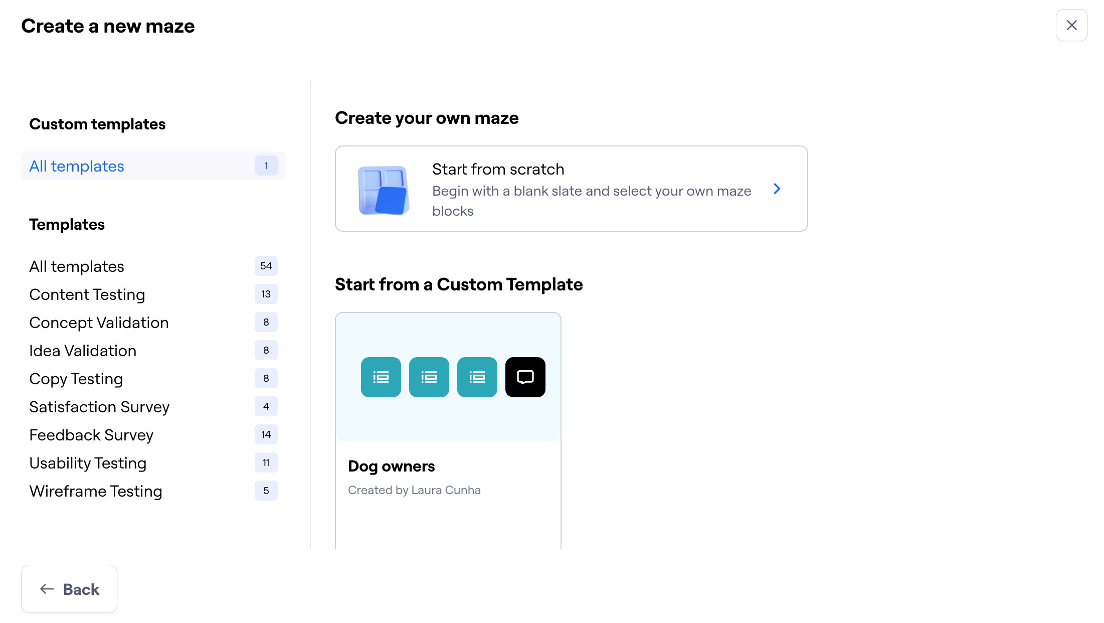 Qualify participants with custom screening – Maze Help